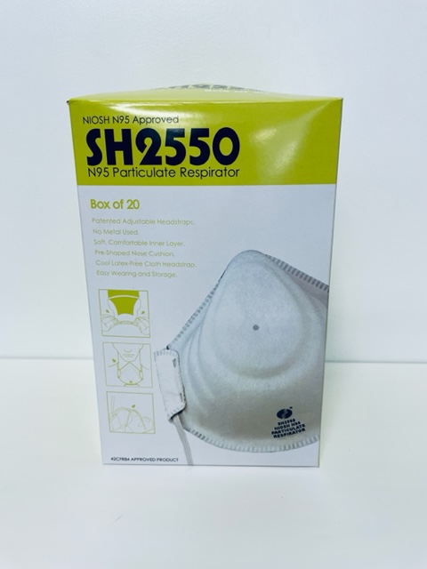 Kn95 Masks 10 Pcs/box 3M 8210V Dust Mask N95 Particulate Respirator ...